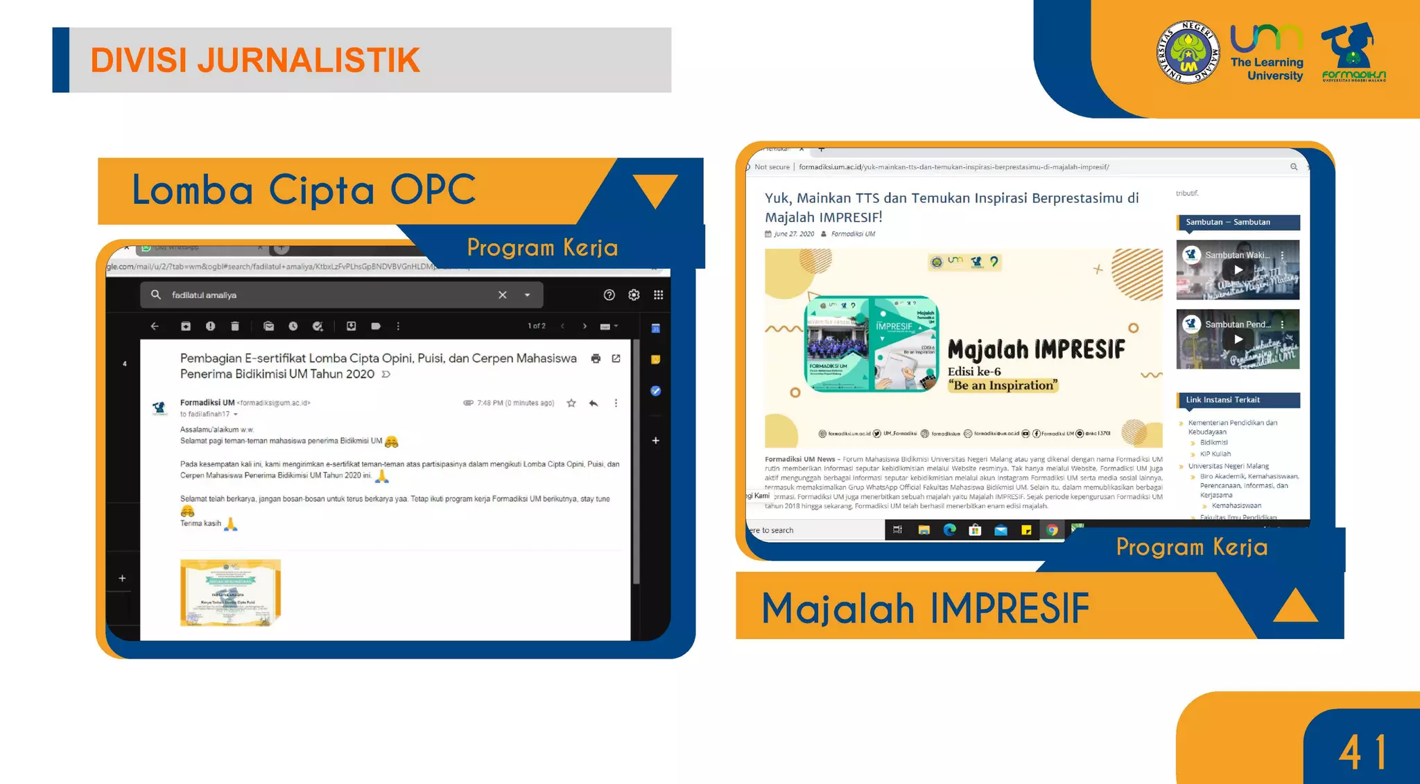 Selayang pandang 2020 | PPT