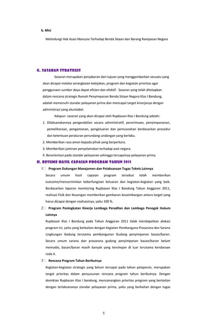 Selayang pandang rupbasan | RTF