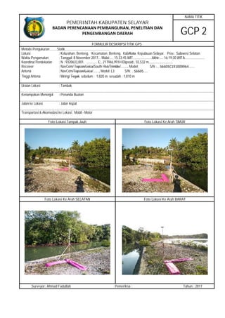 Selayar aptc gcp | PDF