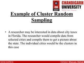 Probability Sampling and Types by Selbin Babu | PPTX