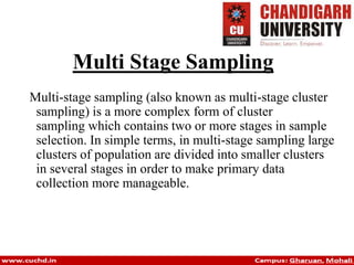Probability Sampling and Types by Selbin Babu | PPTX