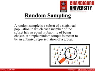 Probability Sampling and Types by Selbin Babu | PPTX