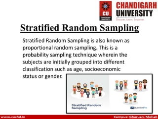 Probability Sampling and Types by Selbin Babu | PPTX