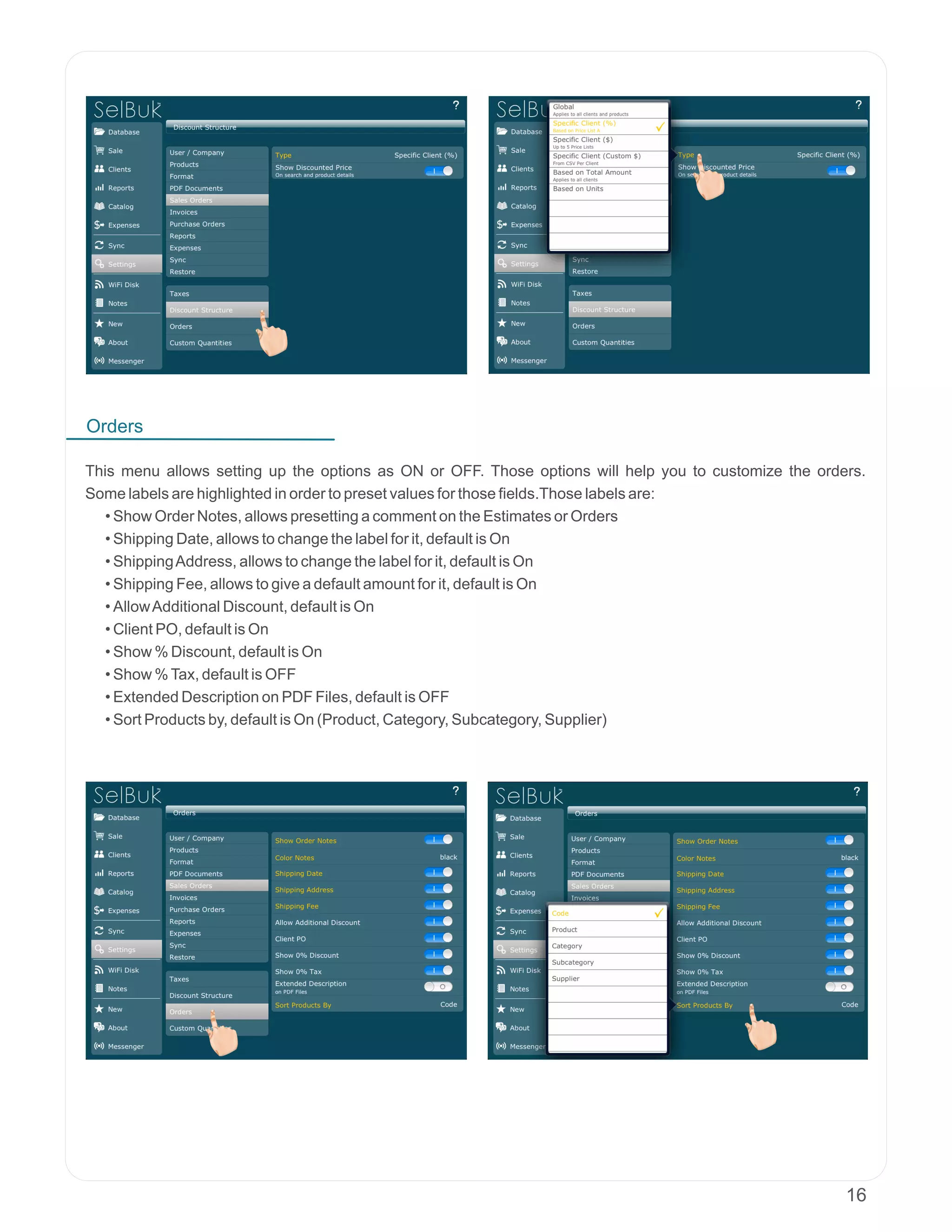 SelBuk User Guide - Ipad version | PDF
