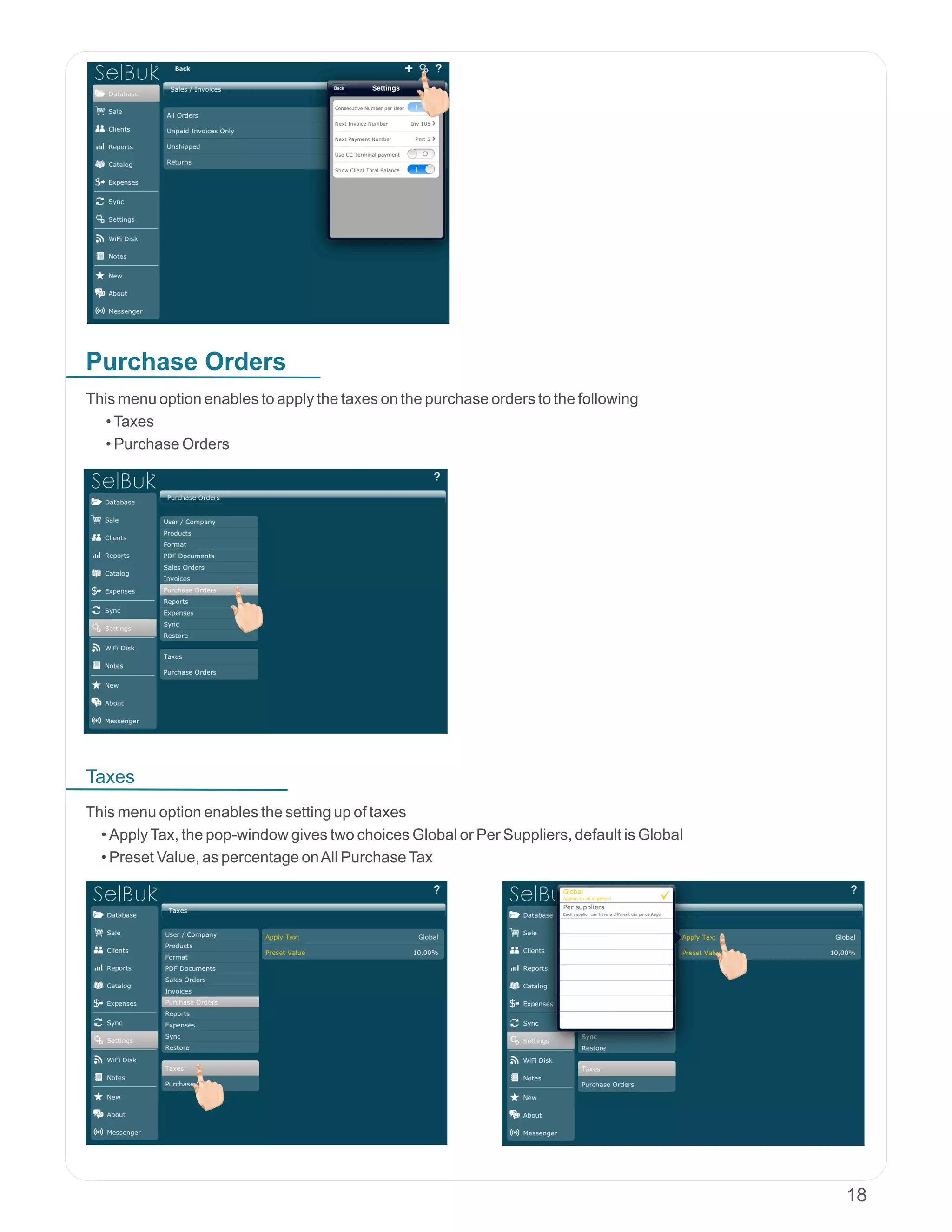 SelBuk User Guide - Ipad version | PDF