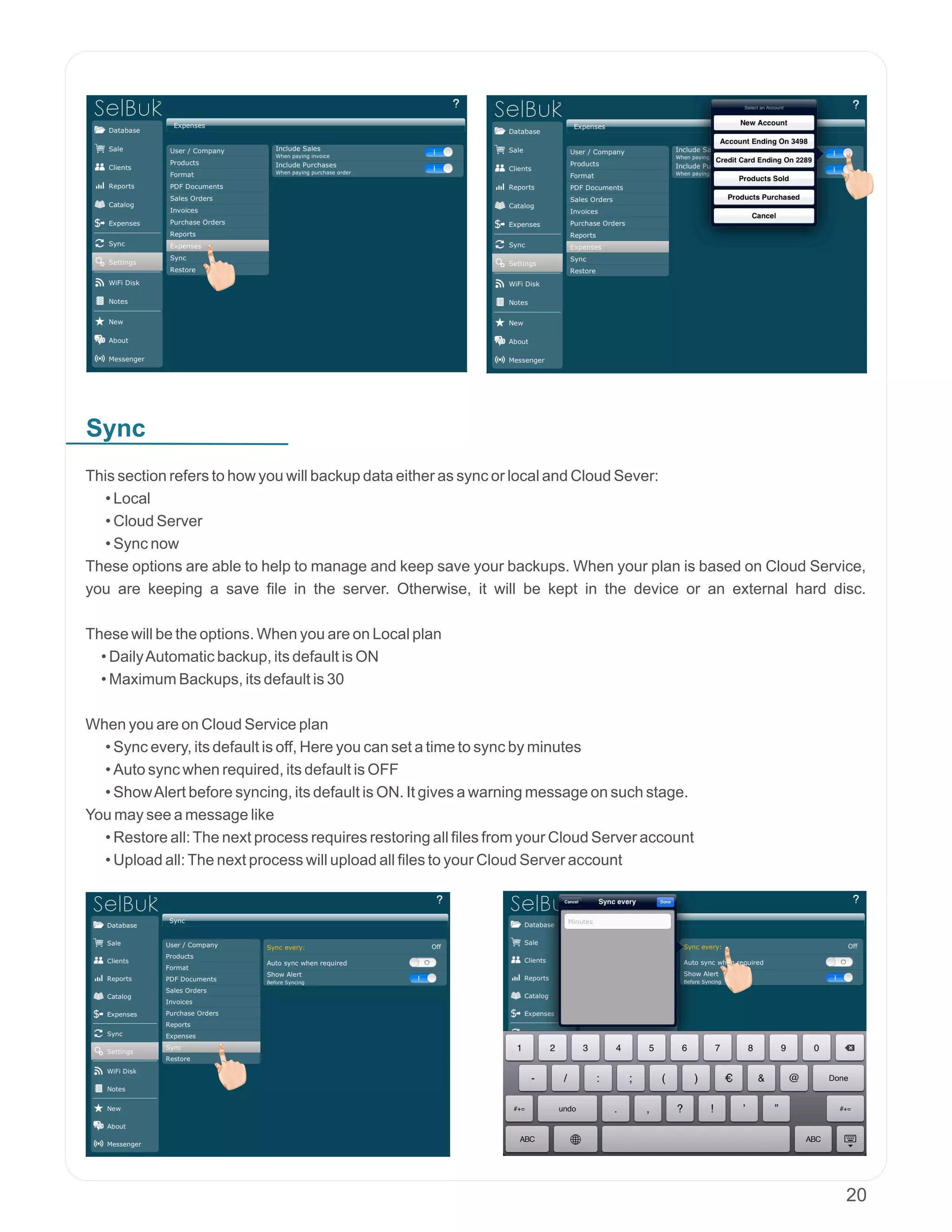SelBuk User Guide - Ipad version | PDF