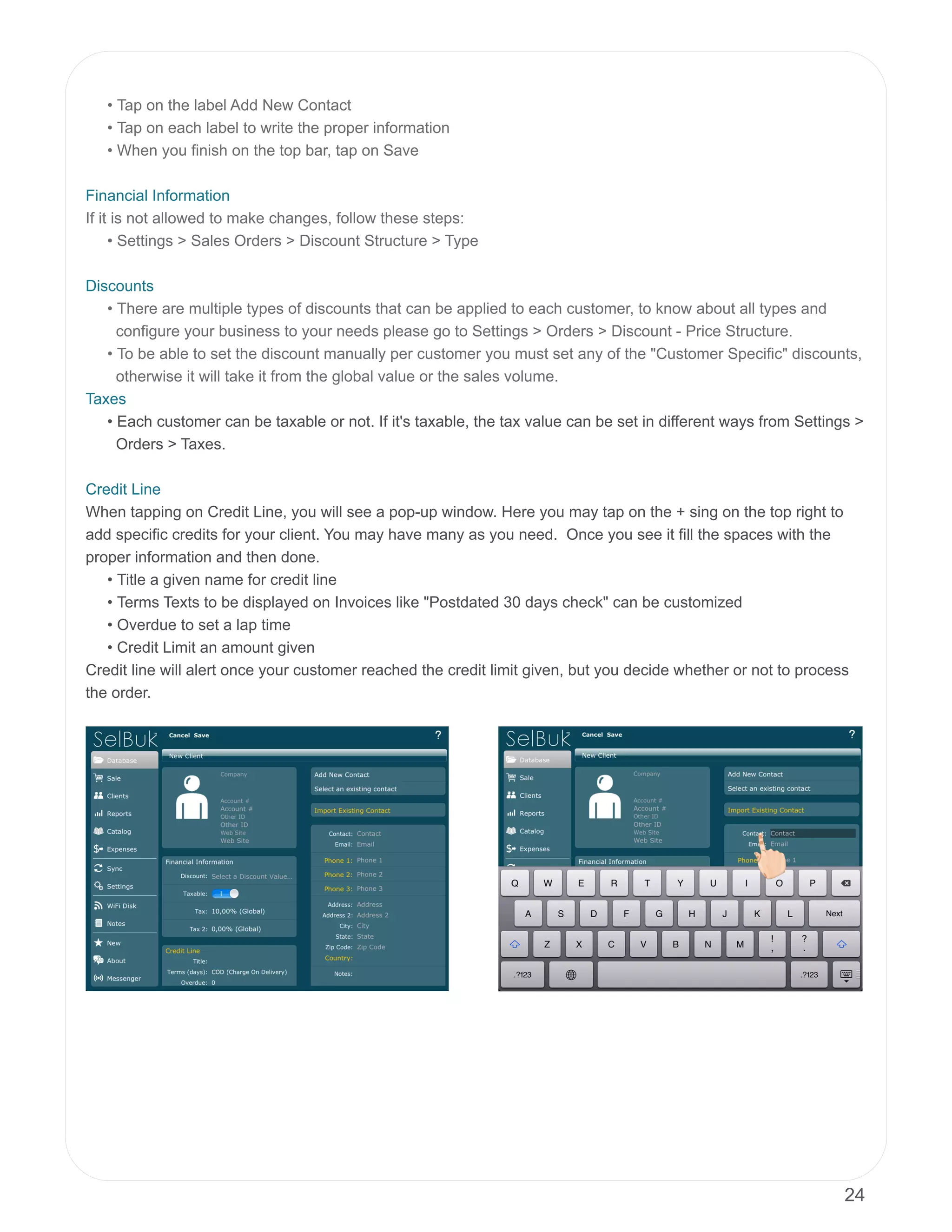 SelBuk User Guide - Ipad version | PDF