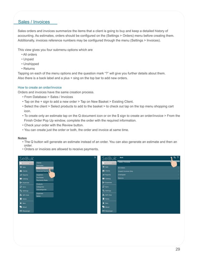 SelBuk User Guide - Ipad version | PDF | Operating Systems | Computer Software and Applications