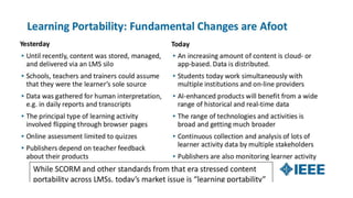 xAPI and the Evolving Learning Ecosystem | PPTX