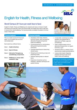 SELC English Language Centres - Sydney, Australia | PDF