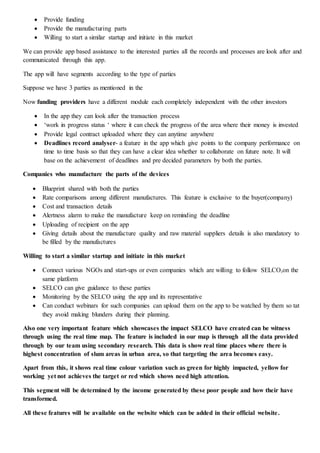 solution to the problem of SELCO through IT solution | PDF