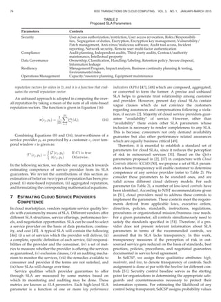 SelCSP: A Framework to Facilitate Selection of Cloud Service Providers | PDF