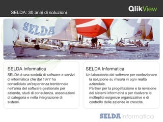 SELDA Informatica & QlikView | PPT