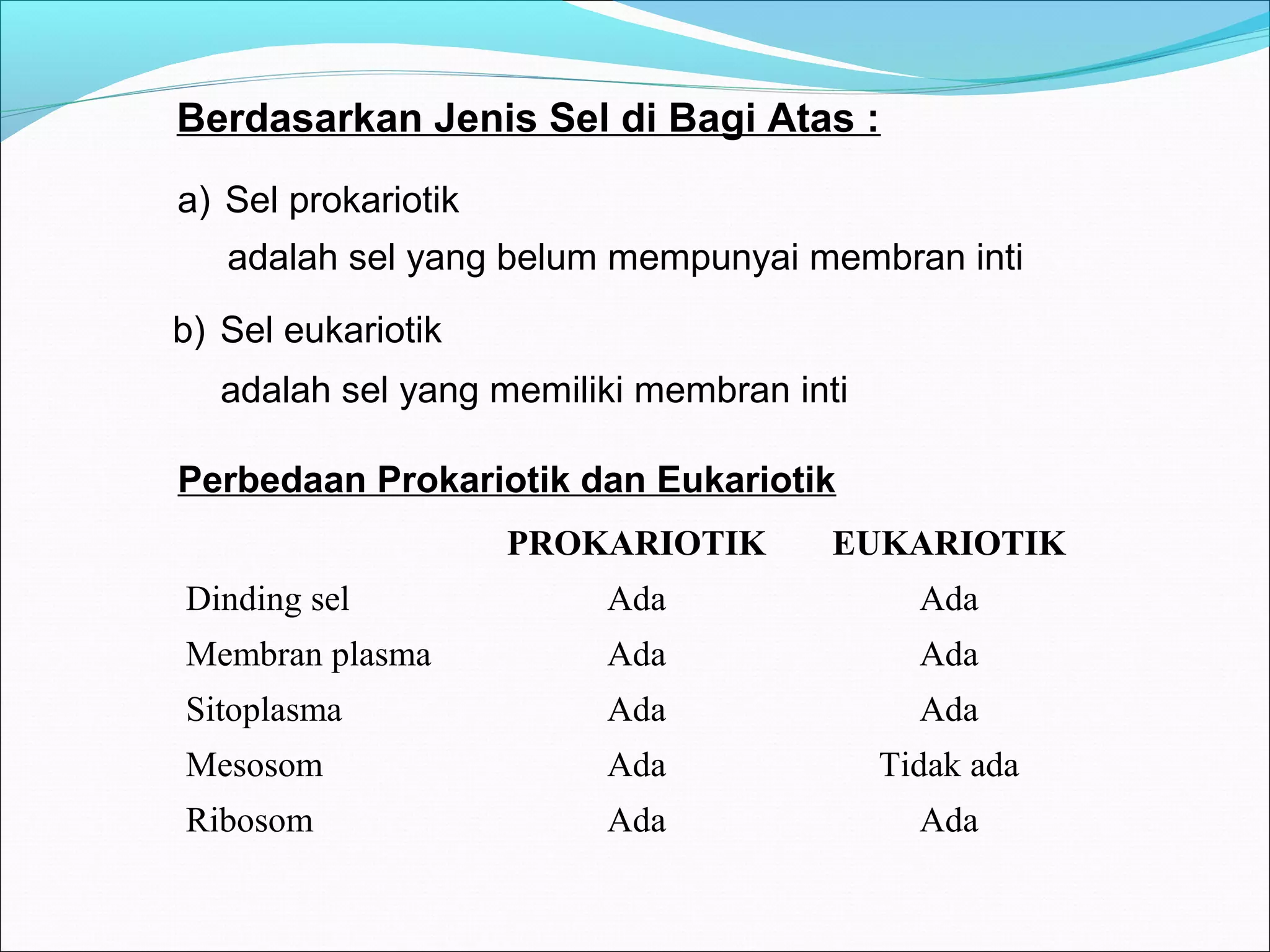 Sel dan genetika (modul sel dan genetika) | PPT