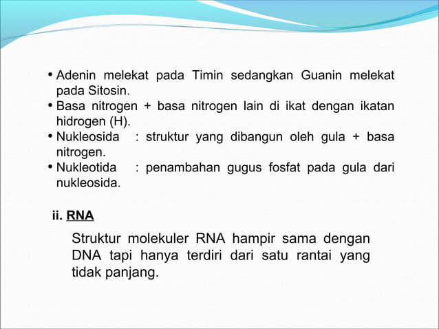 Sel dan genetika (modul sel dan genetika) | PPT