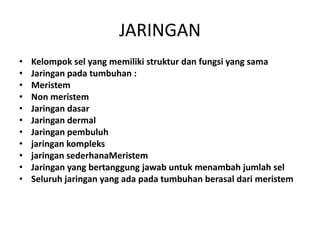 SEL DAN JARINGAN TUMBUHAN.pptx