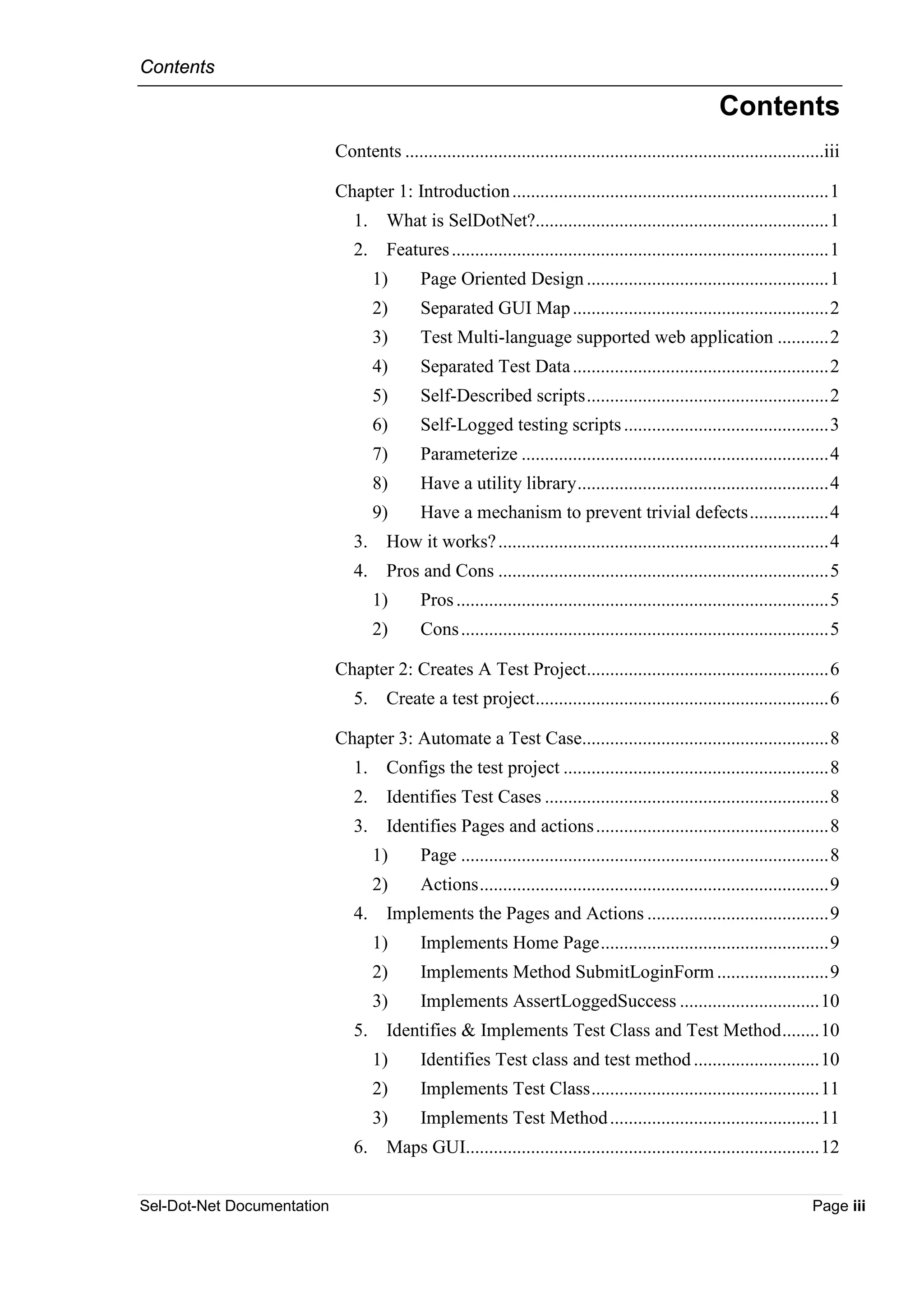 Sel dotnet documentation | PDF