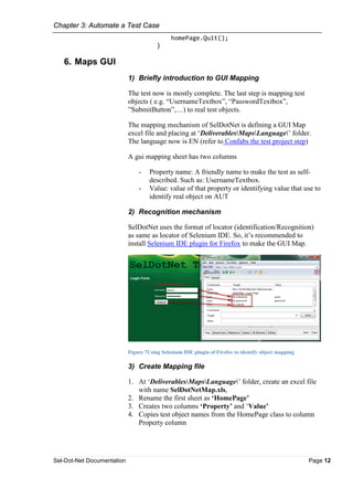 Sel dotnet documentation | PDF