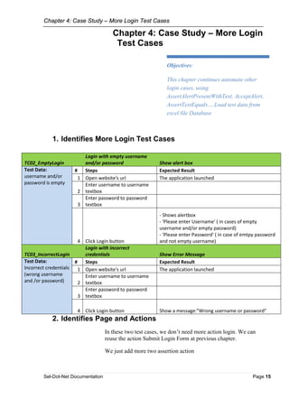 Sel dotnet documentation | PDF