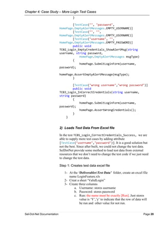 Sel dotnet documentation | PDF