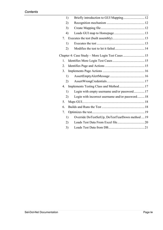 Sel dotnet documentation | PDF