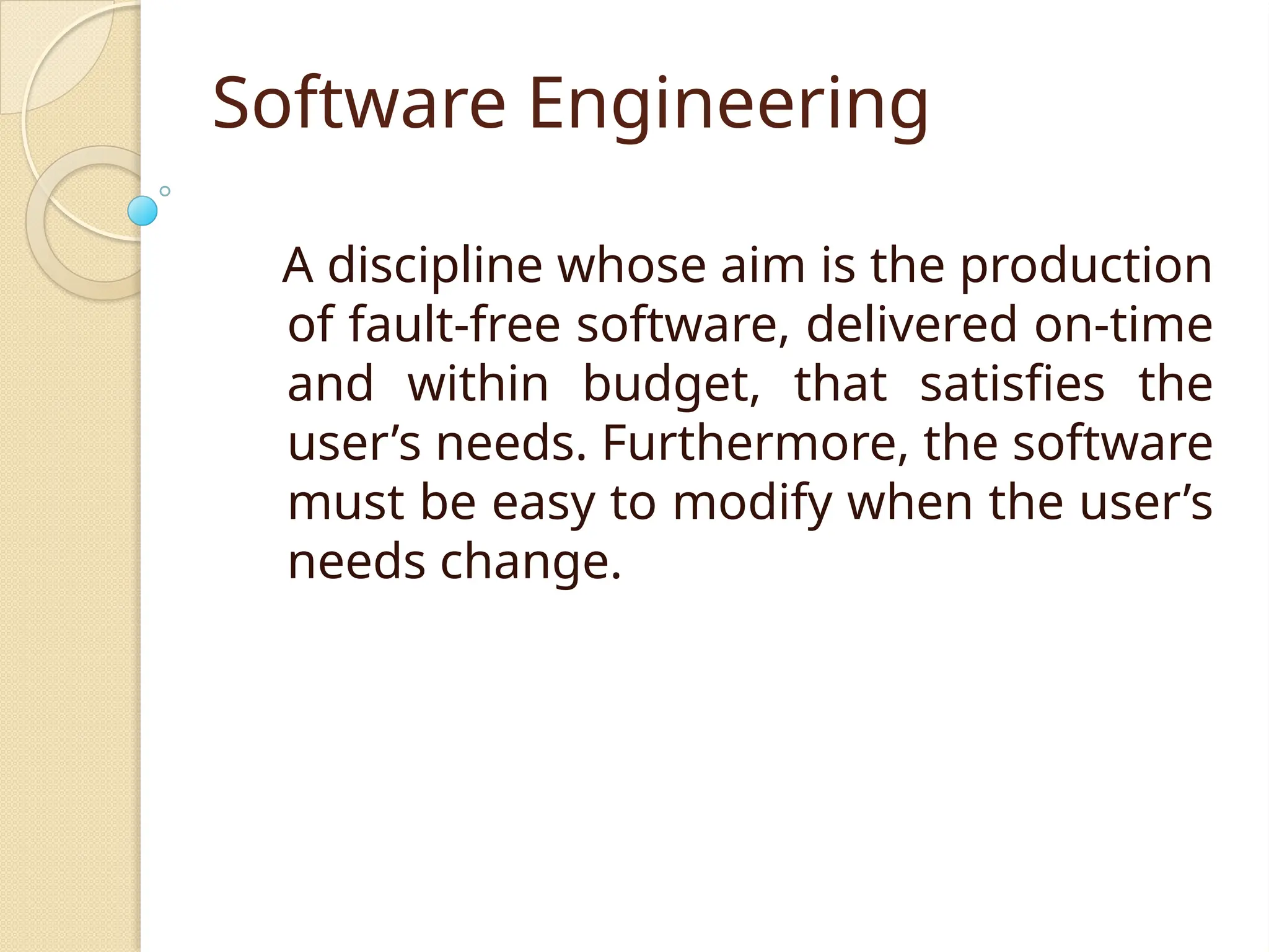 Software Enginering Lecture Why Software Engineering Learnpptx