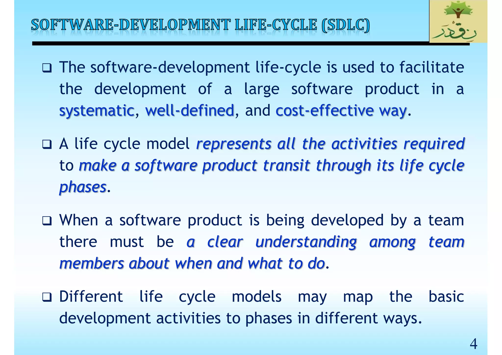 SE_Lec 02_Software Life Cycle Models | PDF | Mental Health | Diseases ...