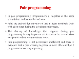 Agile is a flexible and iterative approach to software development that ...