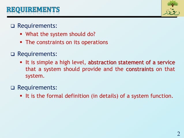 SE_Lec 03_Requirements Analysis and Specification | PDF | Operating Systems | Computer Software ...