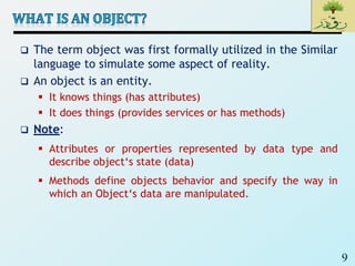 SE_Lec 06_Object Oriented Analysis and Design | PPT