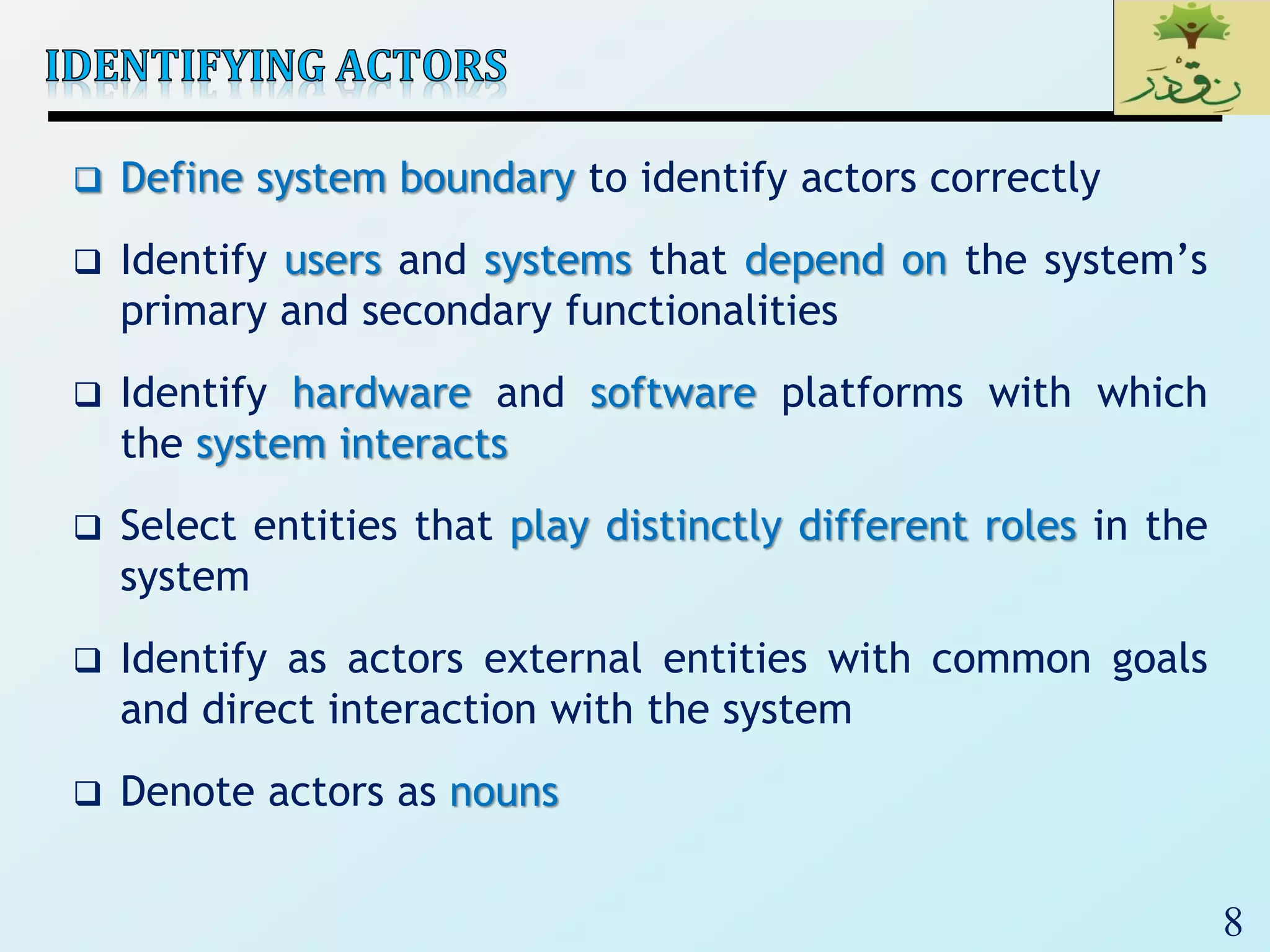 SE_Lec 08_UML Use Cases | PPT