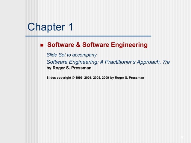 Se Chapter 1 Software Engineering Ppt