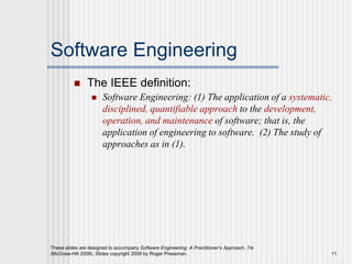 SE CHAPTER 1 SOFTWARE ENGINEERING | PPT