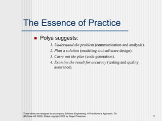 SE CHAPTER 1 SOFTWARE ENGINEERING | PPT