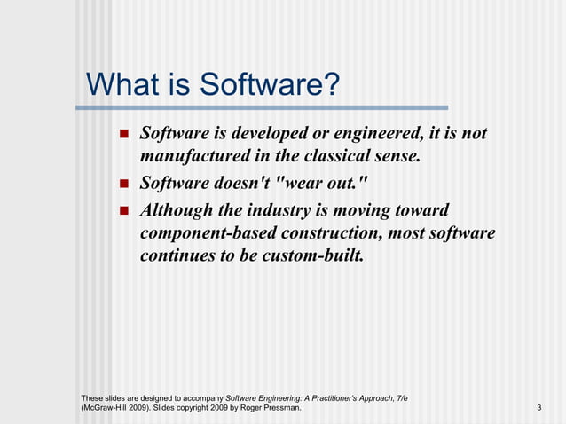SE CHAPTER 1 SOFTWARE ENGINEERING | PPT | Computer Software and ...