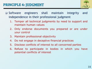 SE_Lec 10_ Software Code of Ethics | PPT