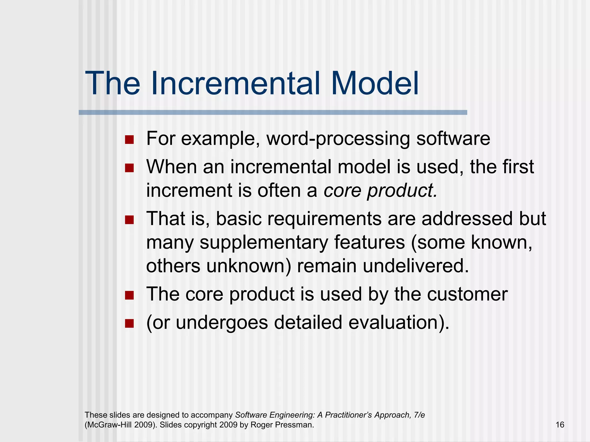 SE CHAPTER 2 PROCESS MODELS | PPT