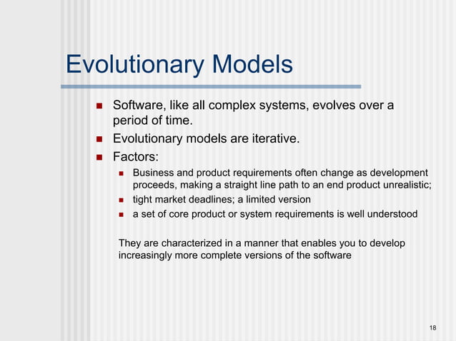 SE CHAPTER 2 PROCESS MODELS | PPT | Computer Software and Applications ...