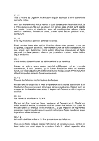 Selección de textos de césar | PDF