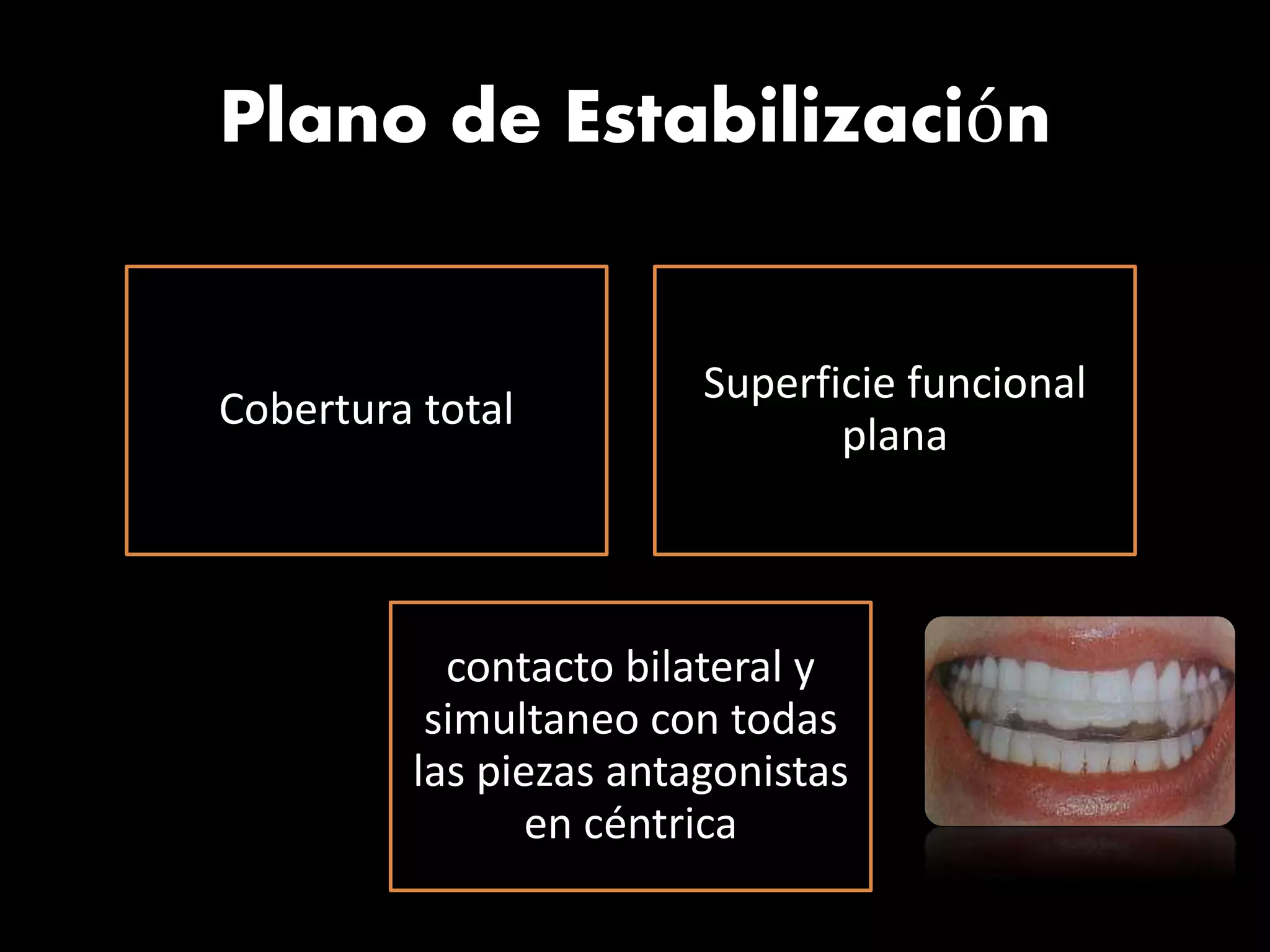 Selección e indicaciones de planos oclusales | PPTX