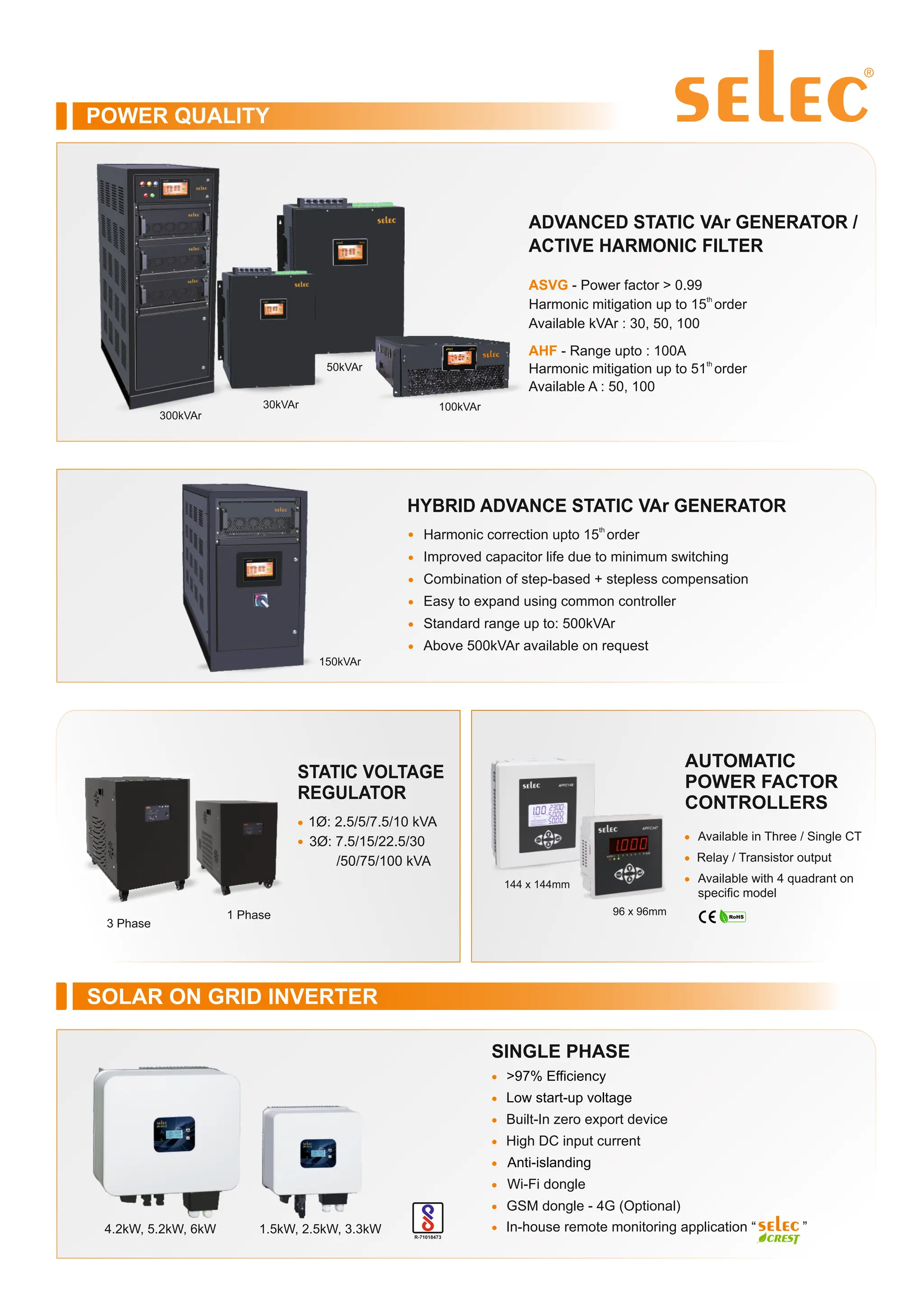 Selec Controls Pvt. Ltd. Line Card FY24-25.pdf
