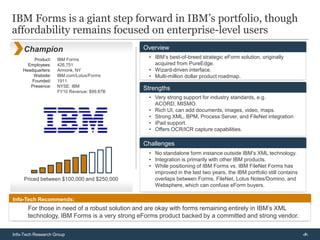 Select an e forms vendor | PPTX | Computer Software and Applications ...