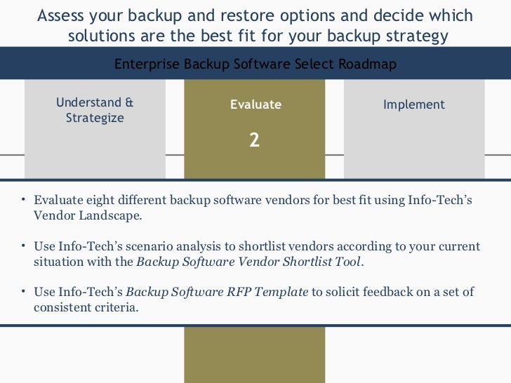 Enterprise backup software comparison - vsinriko