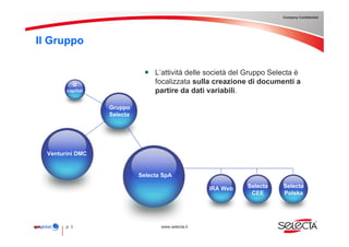 Selecta Company Overview | PPTX | Business | Business and Finance