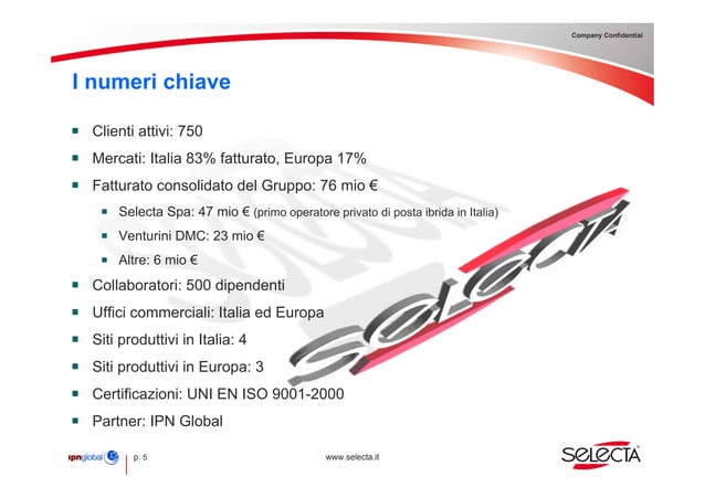Selecta Company Overview | PPTX | Business | Business and Finance