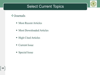 Choosing Current Topic | PDF