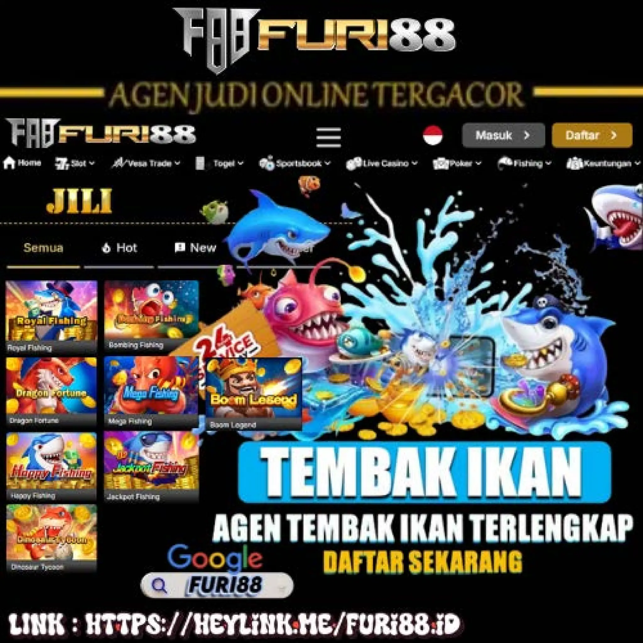 GAME TEMBAK IKAN TERBAIK 2024 || 'FURI88' | PDF
