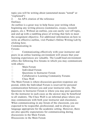 Select a topic to research. For your research, you must use Google.docx