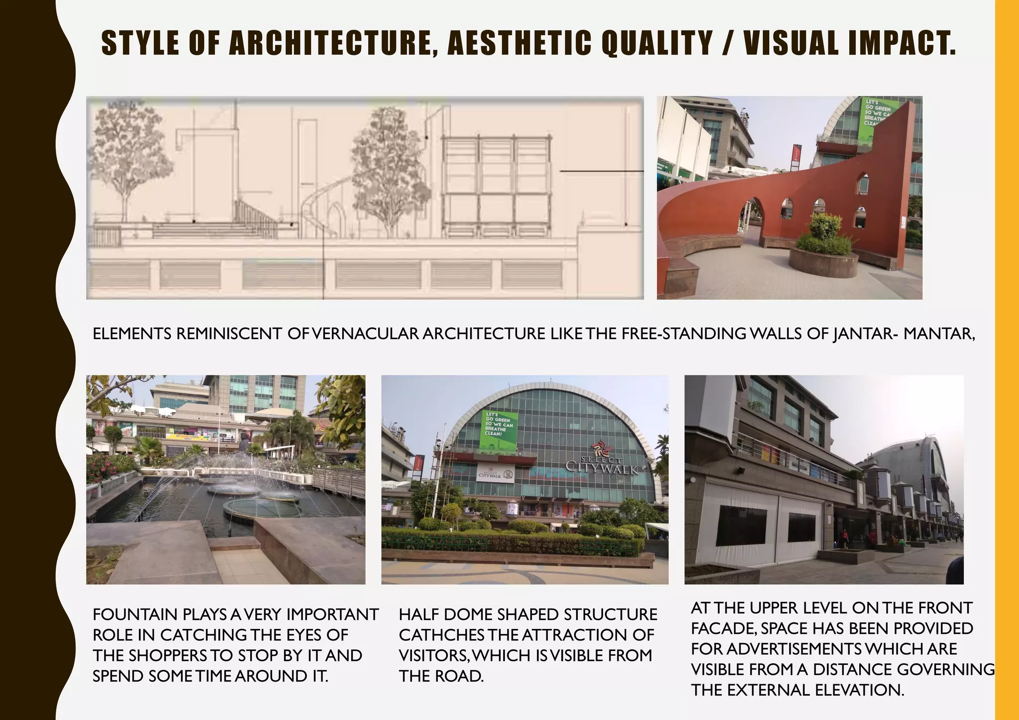 case study of Select city walk, saket, new delhi | PDF