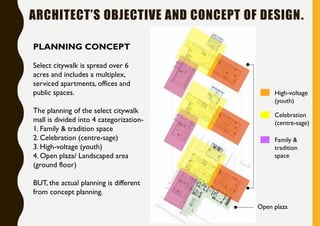 case study of Select city walk, saket, new delhi | PDF